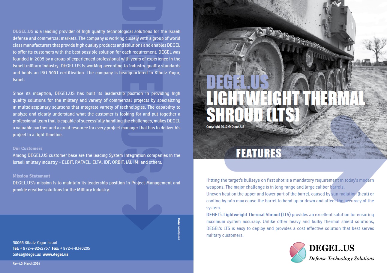 Lightweight Thermal Shroud (LTS) - DEGEL.US